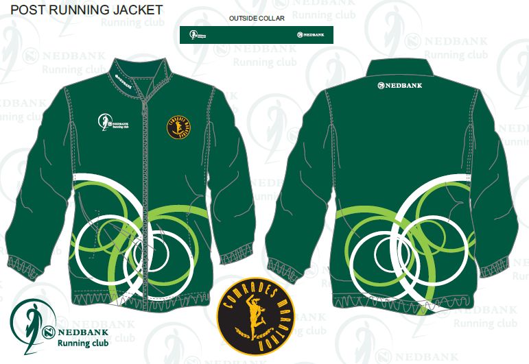 Nedbank Running Club - Two Oceans T-Shirt and Comrades post running Jacket