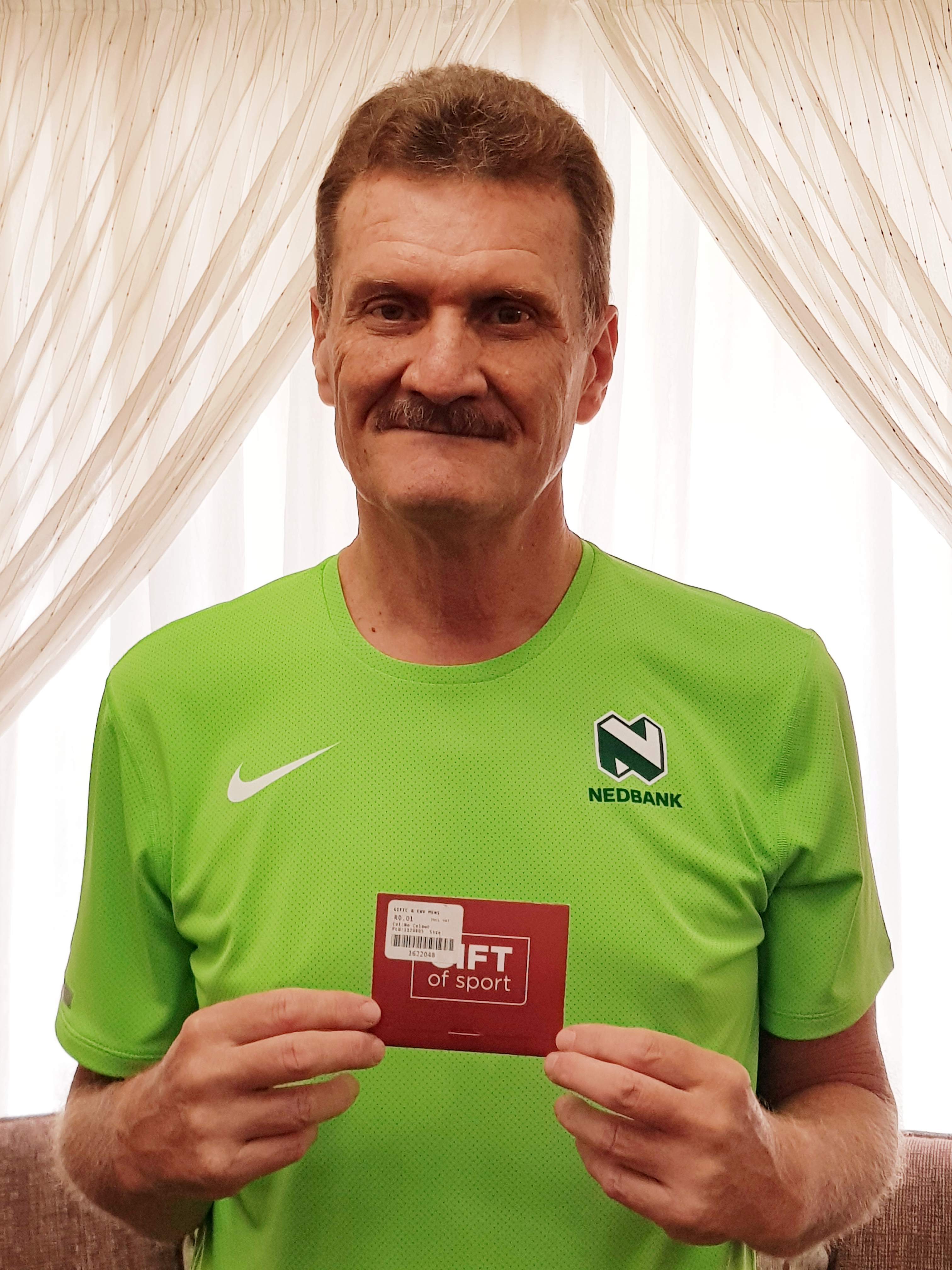 CONGRATULATIONS to Johan Strydom who was our October ’20 virtual time ...